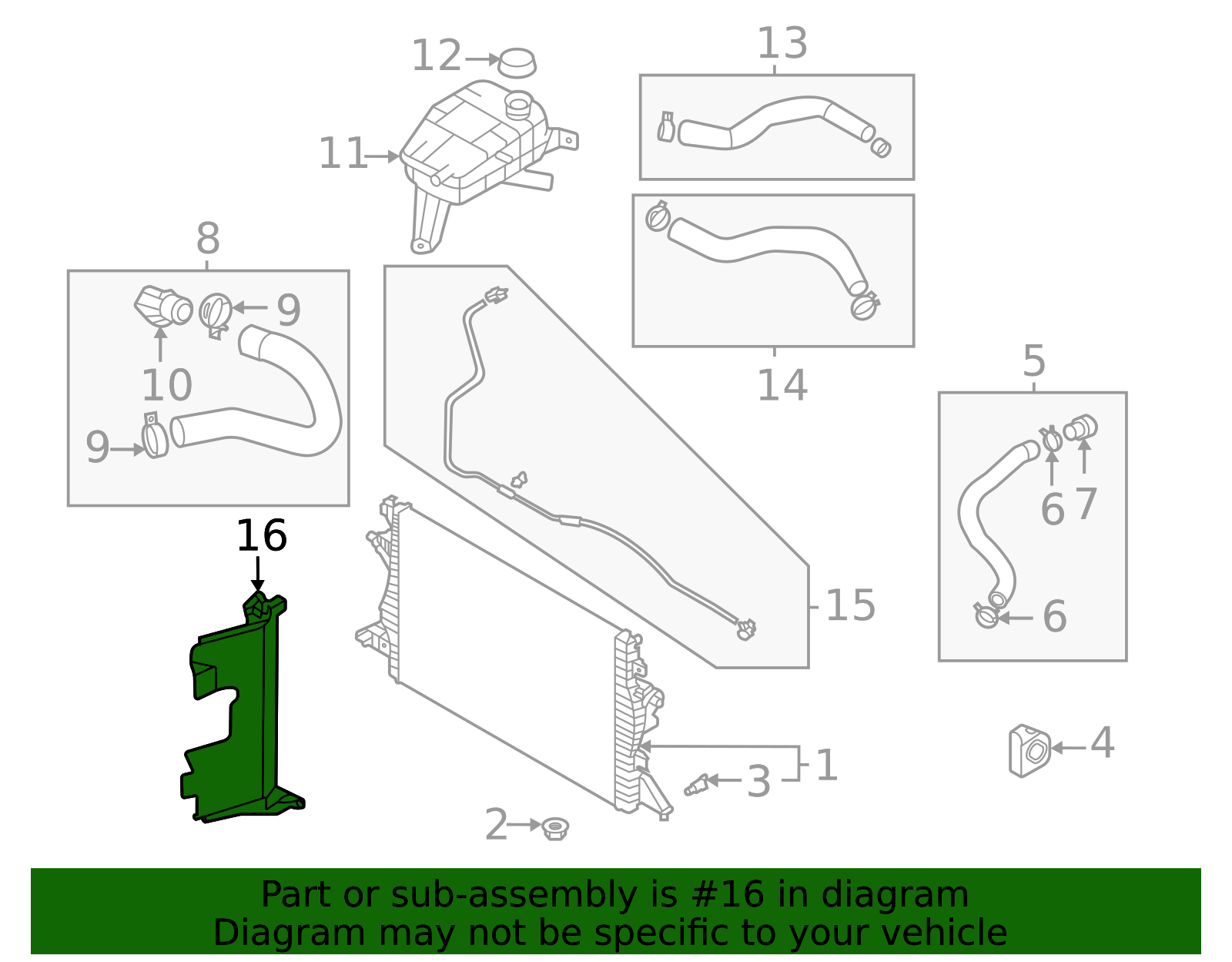 Hyundai - 29134-BY500 - Air Guide - 2024-2025 Hyundai Elantra | OEM ...