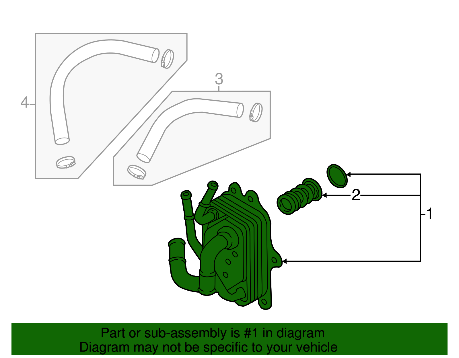 2017-2018 Kia Forte Trans Cooler 25620-F2000 | TascaParts.com