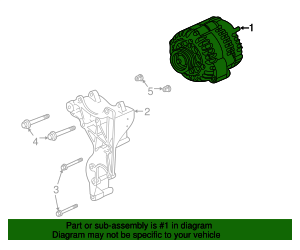 2004-2016 GM Alternator 22781131 GM | GMPartsDirect.com