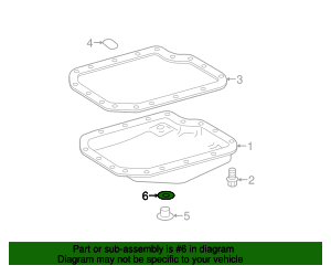 Genuine Toyota Drain Plug Gasket (Same as 90430-18008) part# 90430 ...