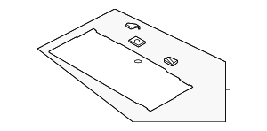 M2DZ-7813046-G - Floor Mat 2021-2025 Ford Bronco | Big 3 Auto Parts