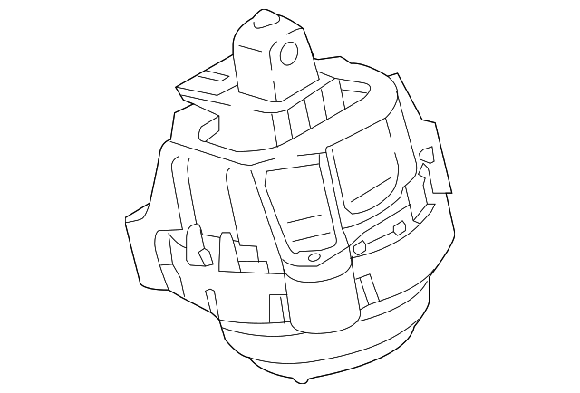 22-11-6-877-659 - 2019-2021 BMW X3 - Engine Mount Left 221011 | Buy BMW ...