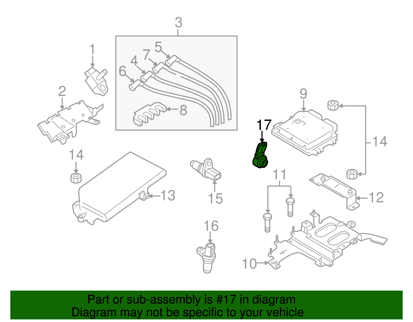 N3H118921A - Mazda Knock Sensor 2004-2011 Mazda RX-8 | Performance Auto ...