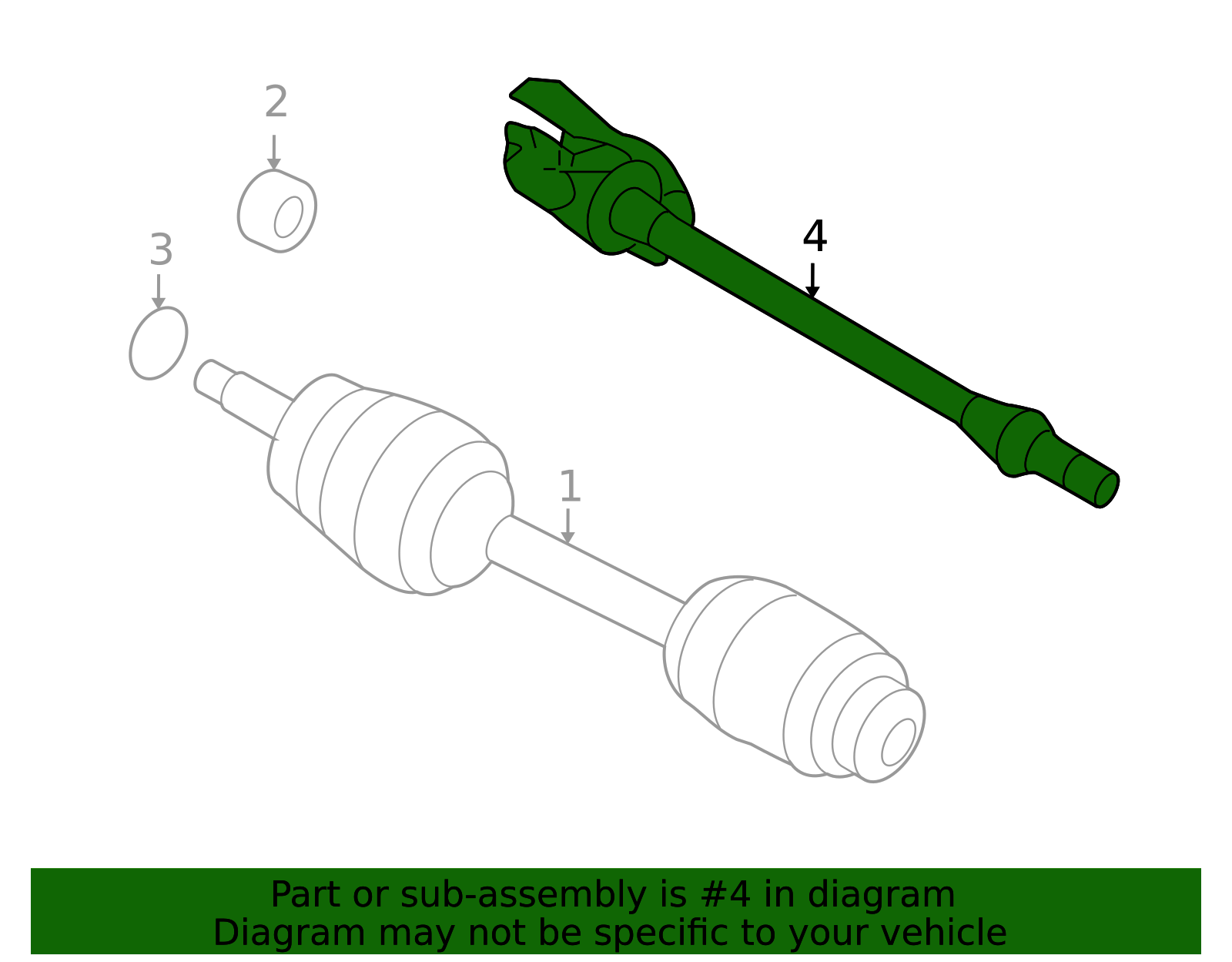 49560-2B500 - High-Quality CV Intermediate Shaft for AutoNation Parts