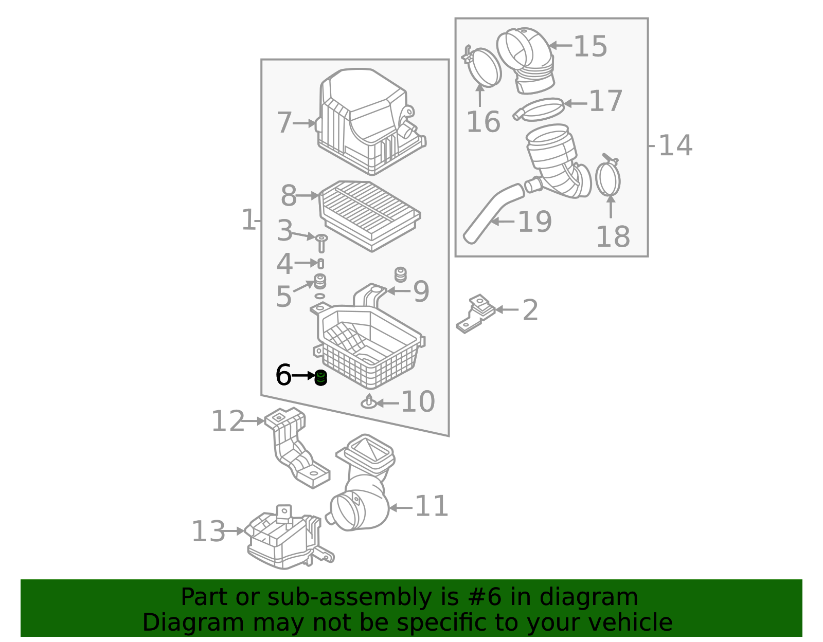 28160-T1310 - High-Quality Air Filter Housing Grommet for 2021-2025 ...