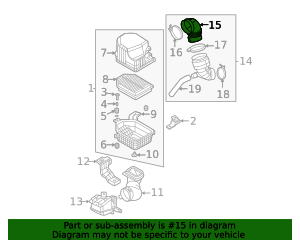 Air Intake Hose - Seamless OEM Engine Airflow 28138-T1320 | AutoNation ...