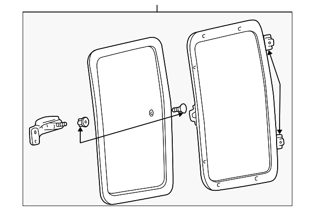 1999-2016 Ford | Glass Assembly | 9C3Z-2825713-A | Walls' Ford Parts