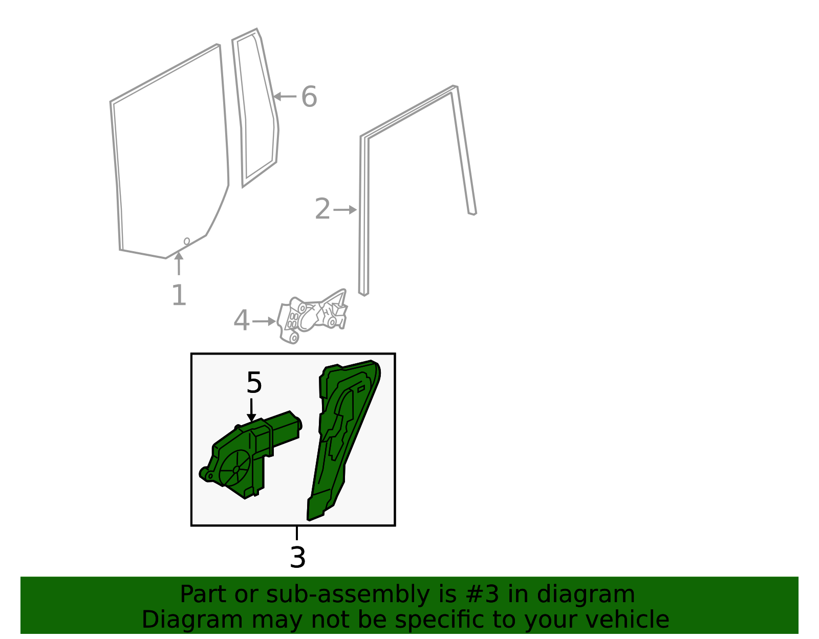 2008-2015 Land Rover LR2 | Regulator Assembly | LR060138 | Express Land ...