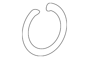 2011-2016 GM Output Shaft Retaining Ring 90121202 GM | GMPartsDirect.com