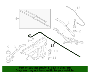 2019-2025 BMW Hose 61-66-7-427-887 | OEM Parts Online