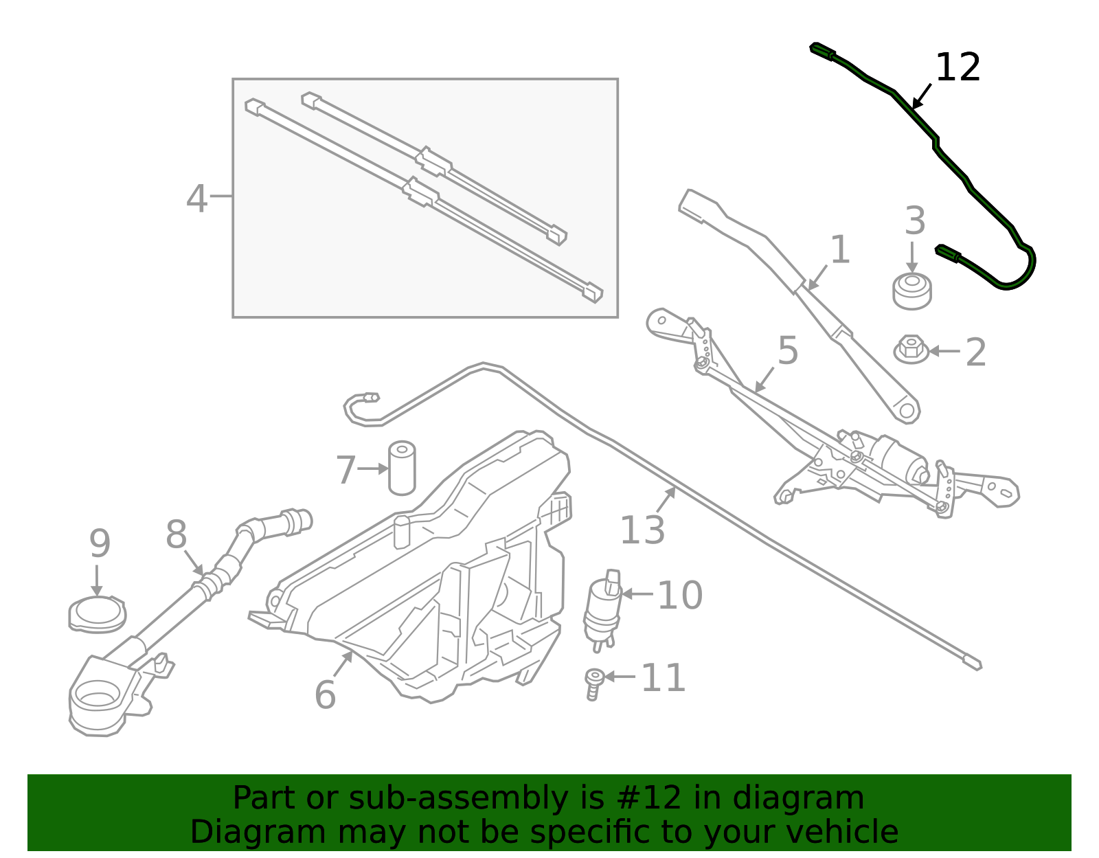 61-61-9-478-358 - 2019-2024 BMW - Washer Nozzle | BMWPartsHub
