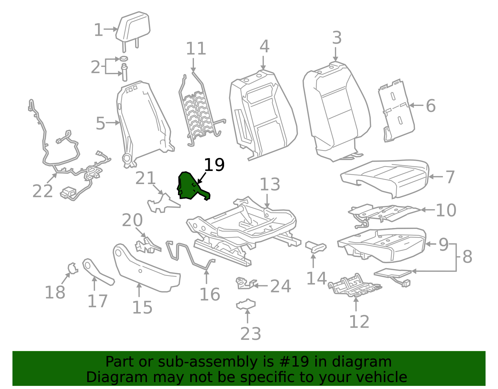84237405 - 2019-2024 GM - Inner Finish Panel | Partners Chevy
