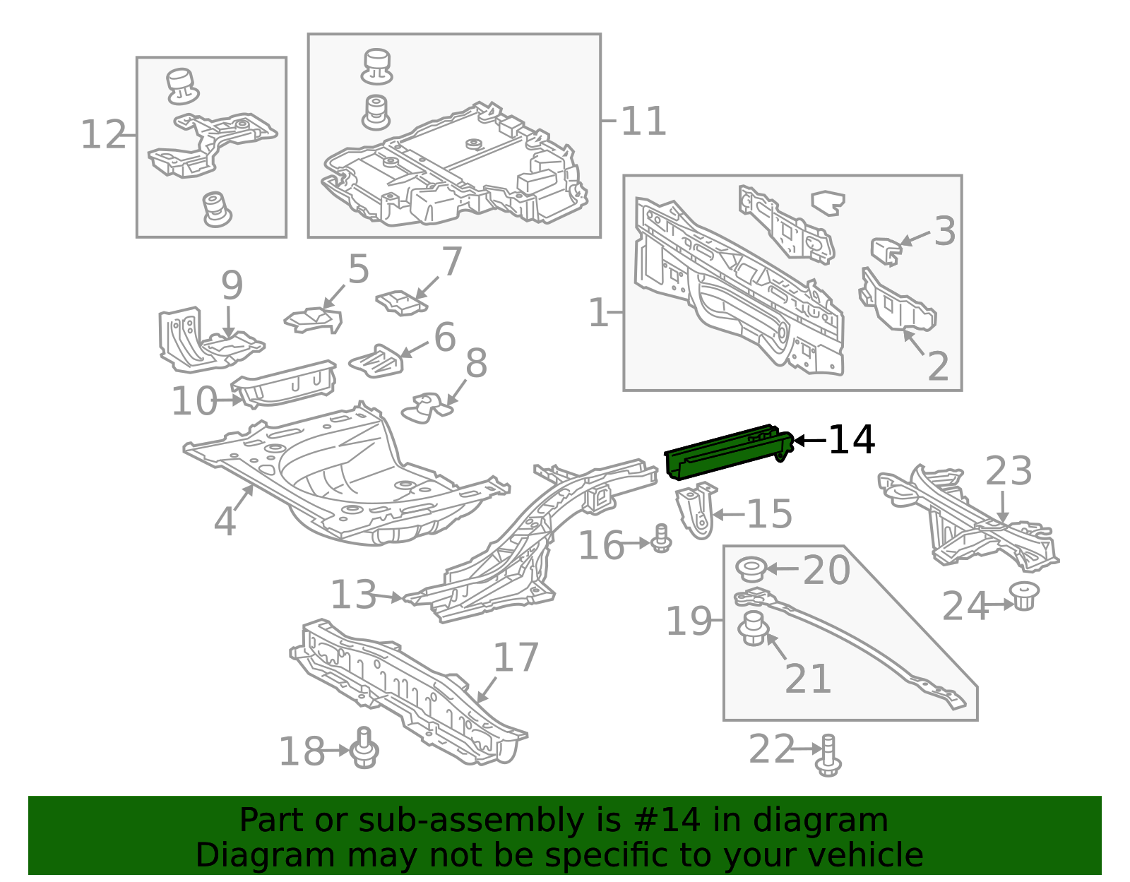 2010-2015 Toyota Prius Rail End 57604-47030 | MotorMotor