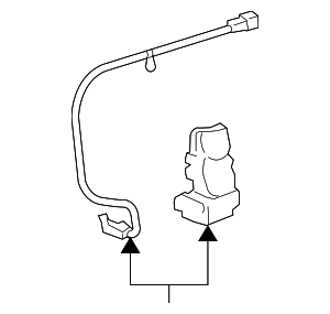 2004-2006 Scion xB Lock Assembly 69350-52100 | Toyota Parts Center