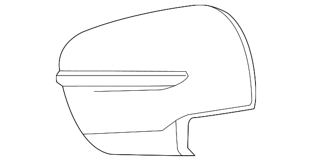96373-4BA0A - Mirror Cover 2014-2024 Nissan | Nissan Parts ...