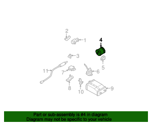 2002-2006 Nissan Tank 22370-8J000 | Nissan Parts Central