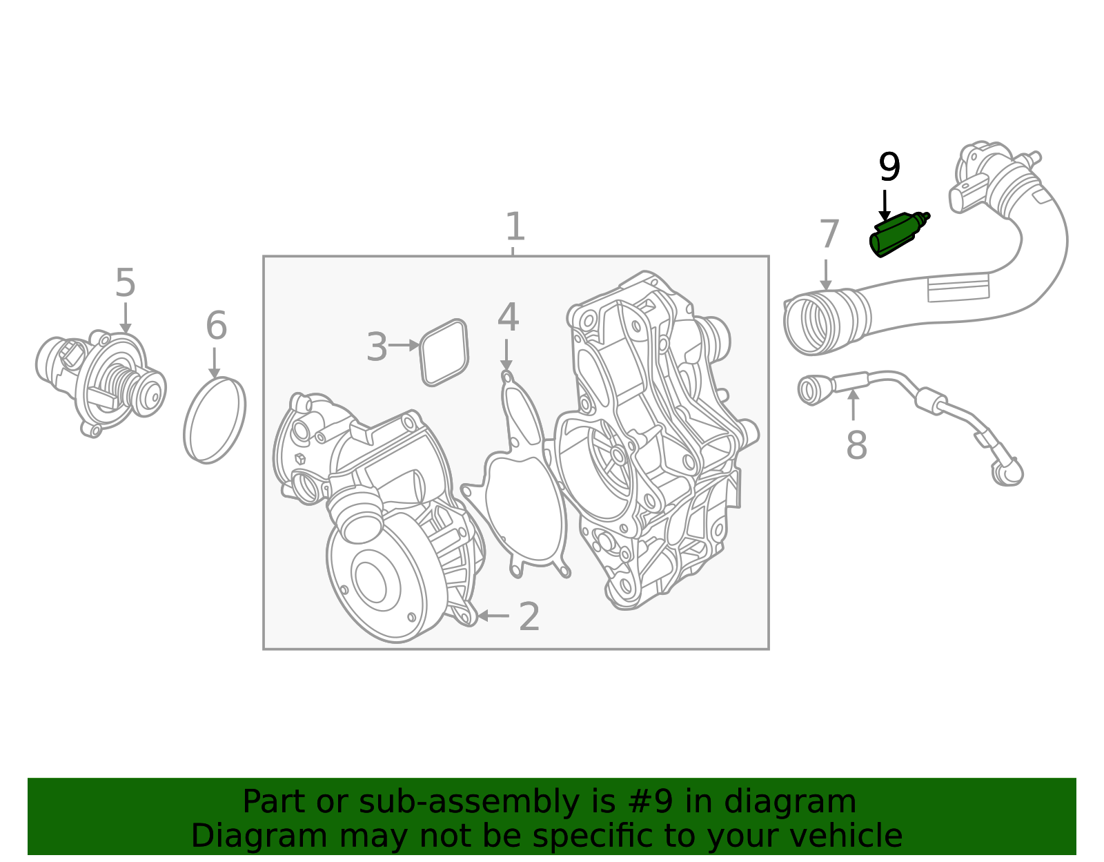 13-62-8-650-714 - 2017-2024 BMW - Temp Sensor | Buy BMW Parts Now