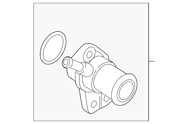 2013-2022 Volkswagen Engine Coolant Outlet Flange 06K-121-132-H | VW ...