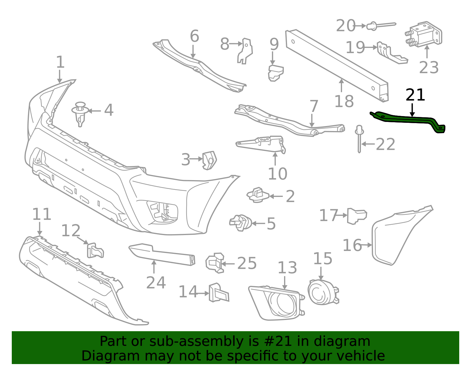 52137-04030 - Support Arm 2012-2015 Toyota Tacoma | Longo Toyota Parts