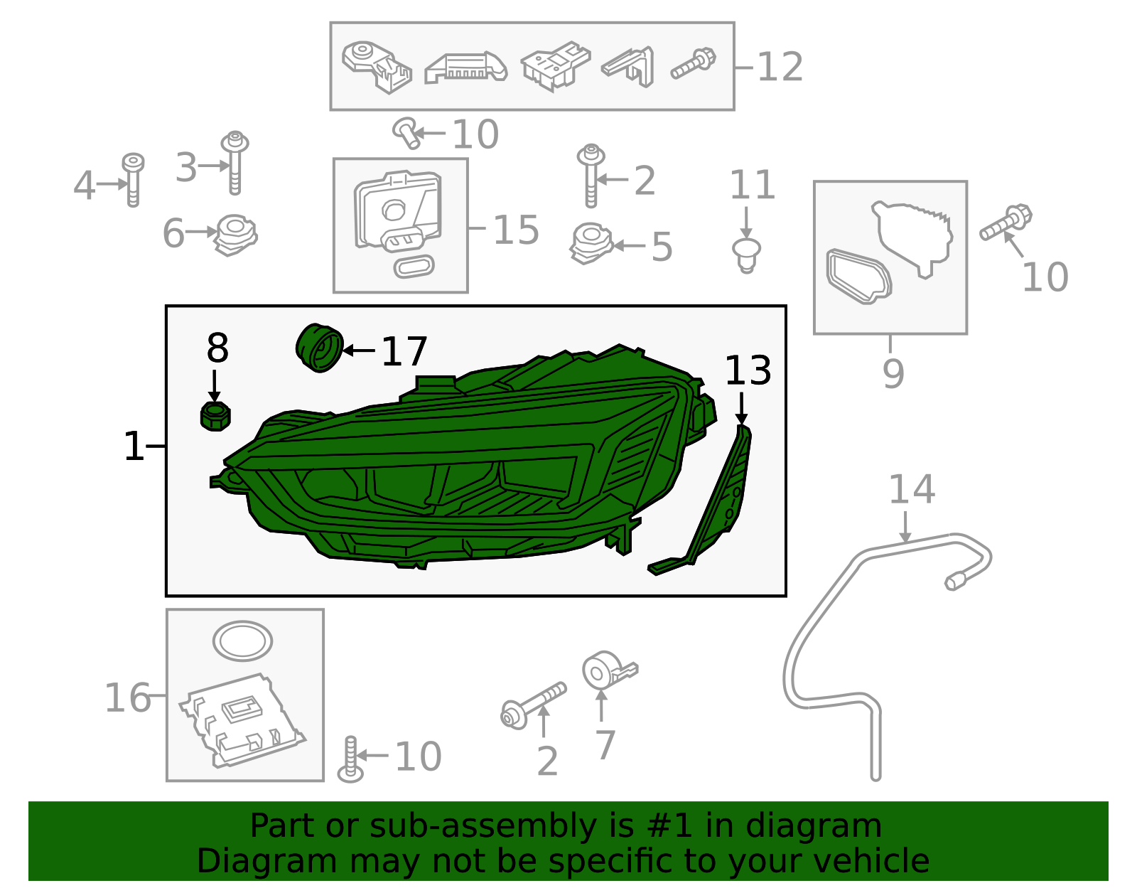 8W6-941-773-F - Composite Headlamp 2018-2019 Audi | Audi OEM Parts