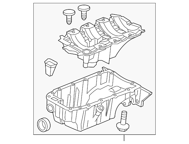 2011-2018 Chevrolet Oil Pan 25194722 | Capital Chevy Parts