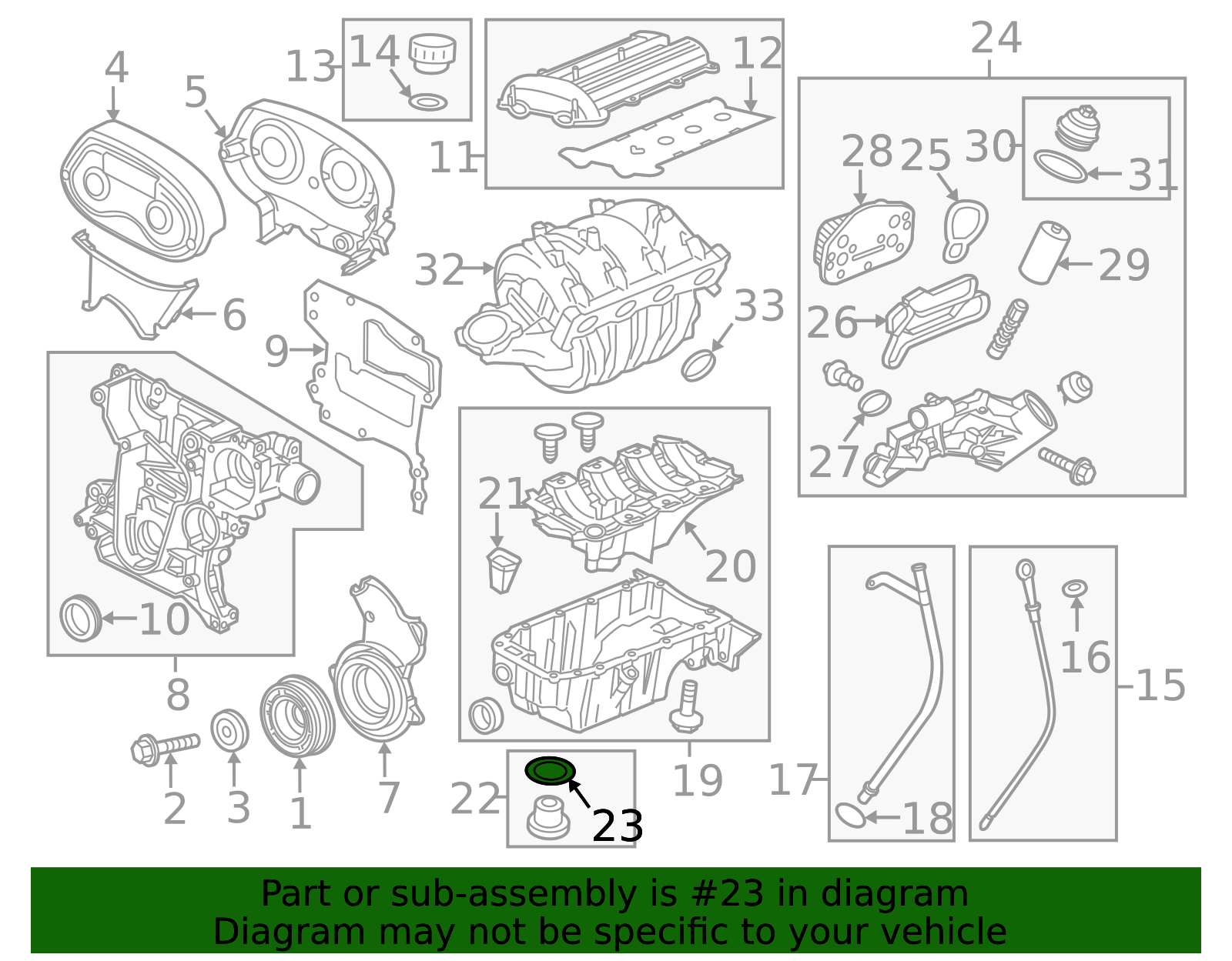 55569307 - Oil Pan Drain Plug Seal 2011-2021 GM | GM Parts Center