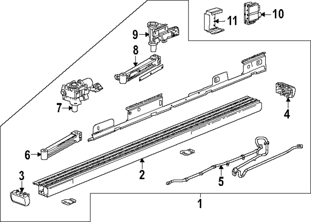Driver Side Assist Step Front Extension 23321130 | Shop Matick Buick GMC