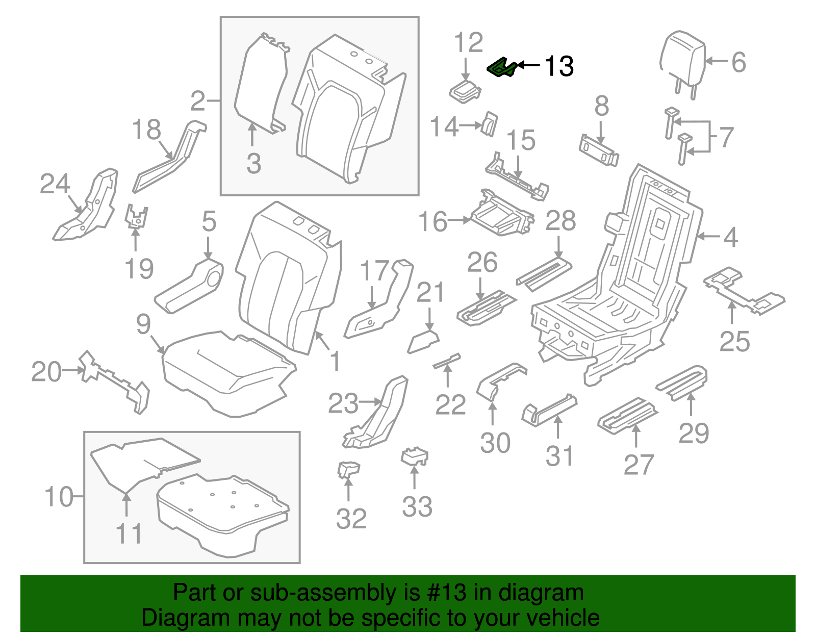 2022-2023 Lincoln Navigator Bezel JL1Z-7867460-AAB | Ford OEM Parts Outlet