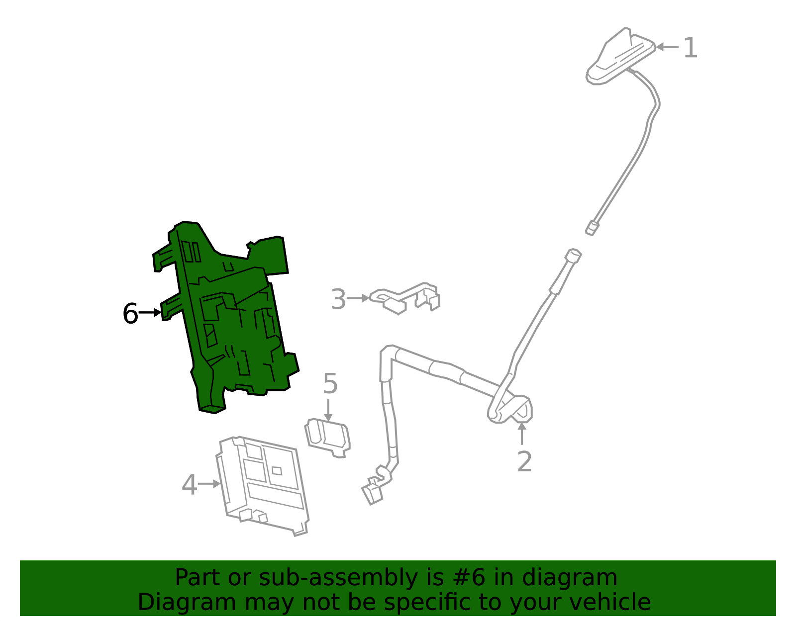 2019-2023 GM Communication Interface Module Bracket 23389985 | Shop ...