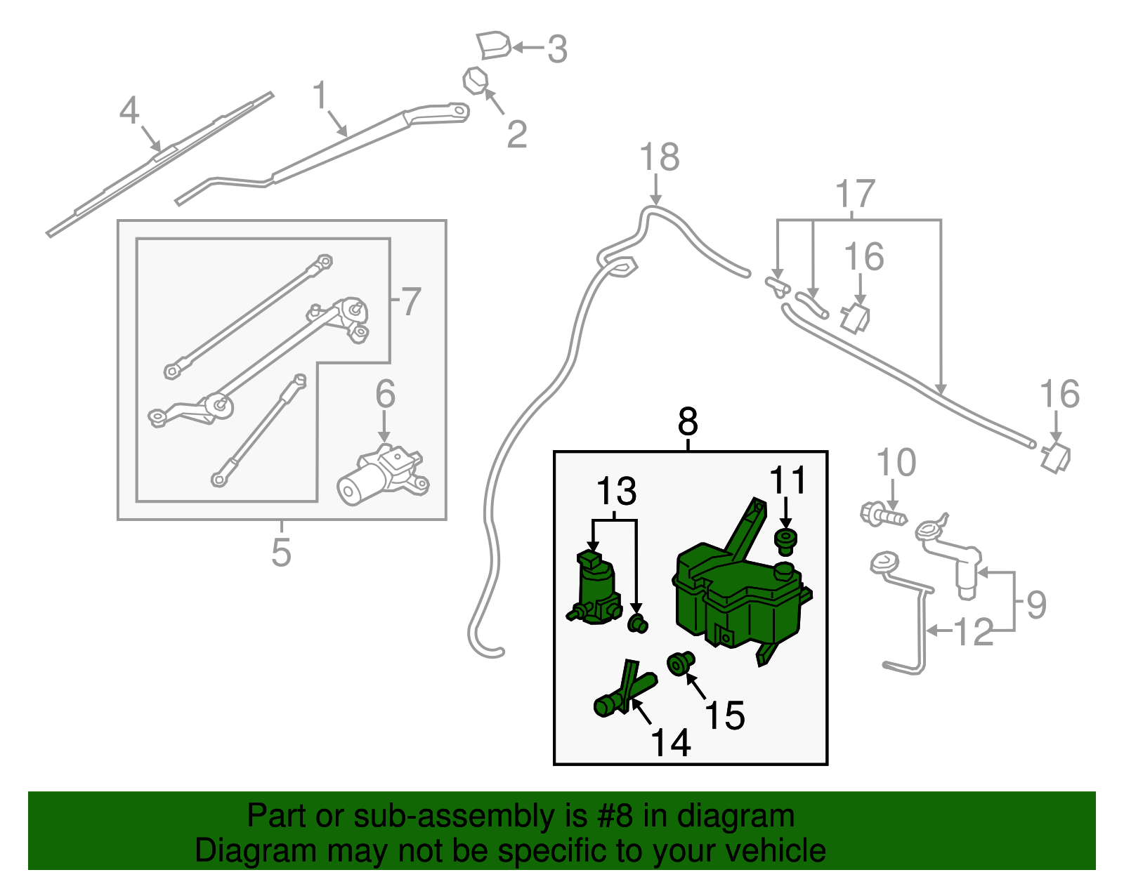 2013-2021 Nissan NV200 Washer Reservoir 28910-EM51A | Hart Nissan of NoVa