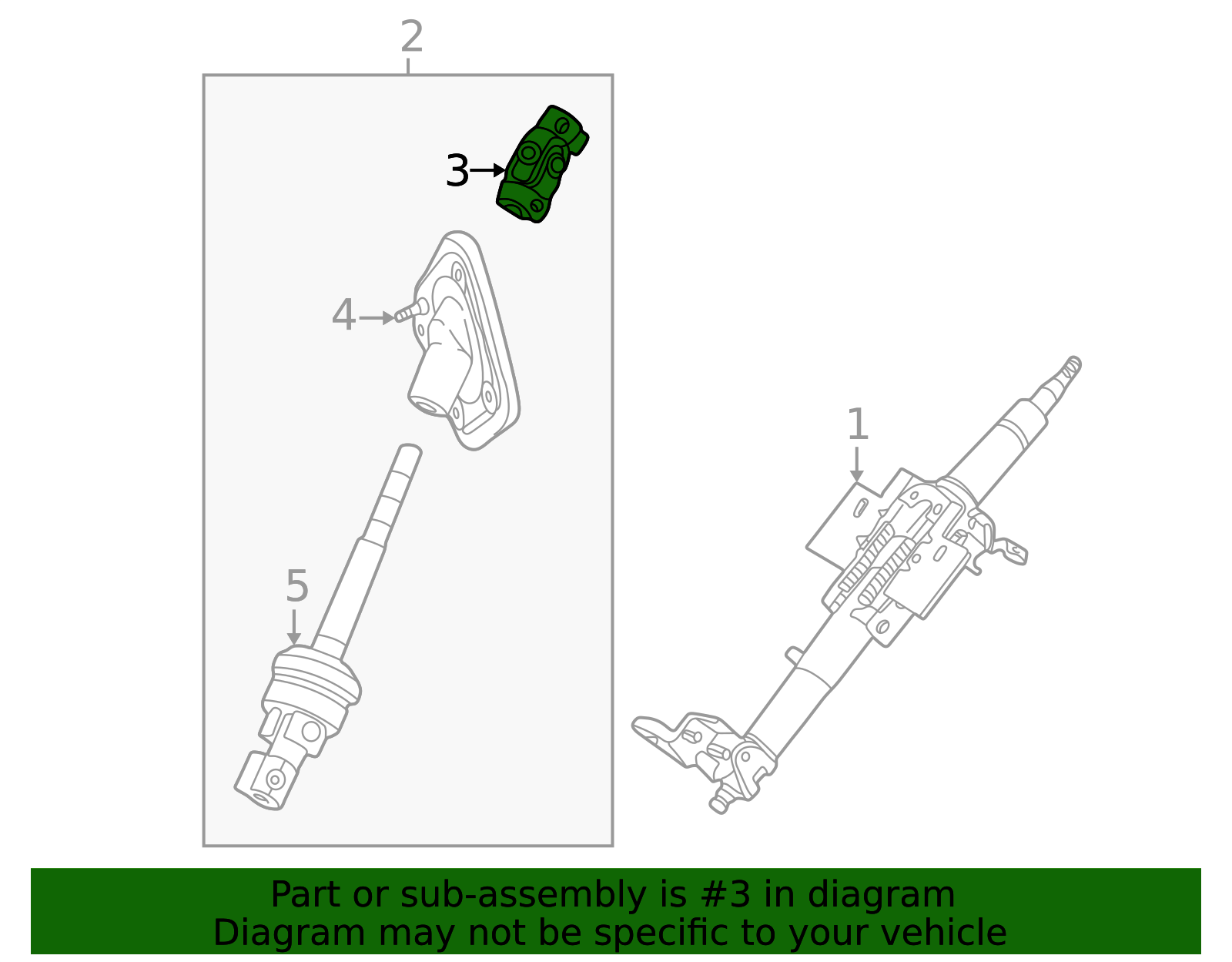 2002-2005 Kia Sedona Joint 0K72A-32860 | TascaParts.com