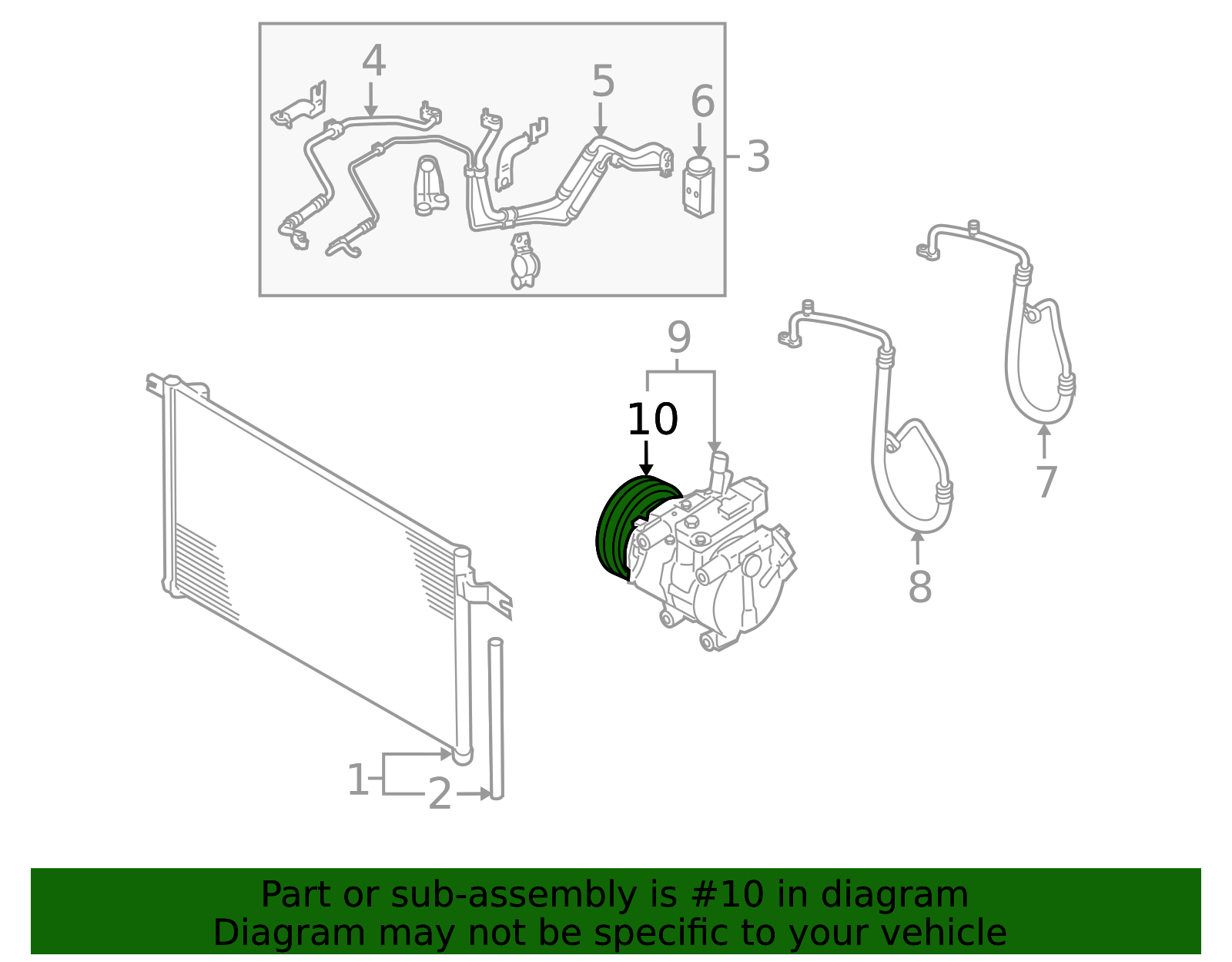 97643-1G000 - Clutch & Pulley 2006-2011 Kia | Kia.Parts Store