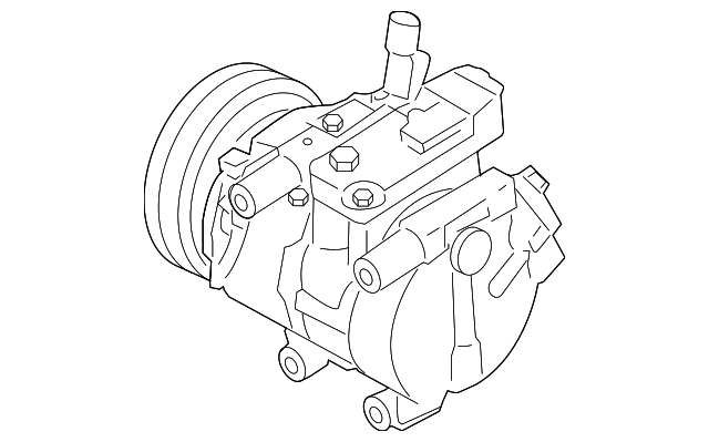 97701-1G010DR - Compressor Assembly 2006-2011 Kia | Kia.Parts Store