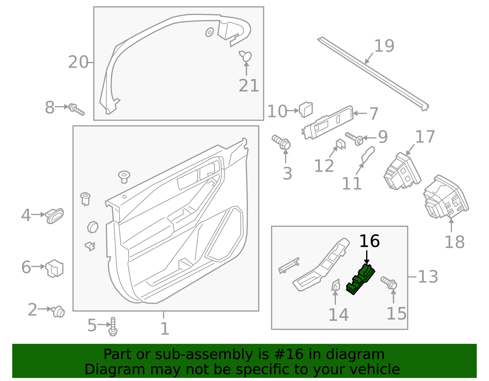 2020-2024 Ford Window Switch LB5Z-14529-AC | OEM Parts Online
