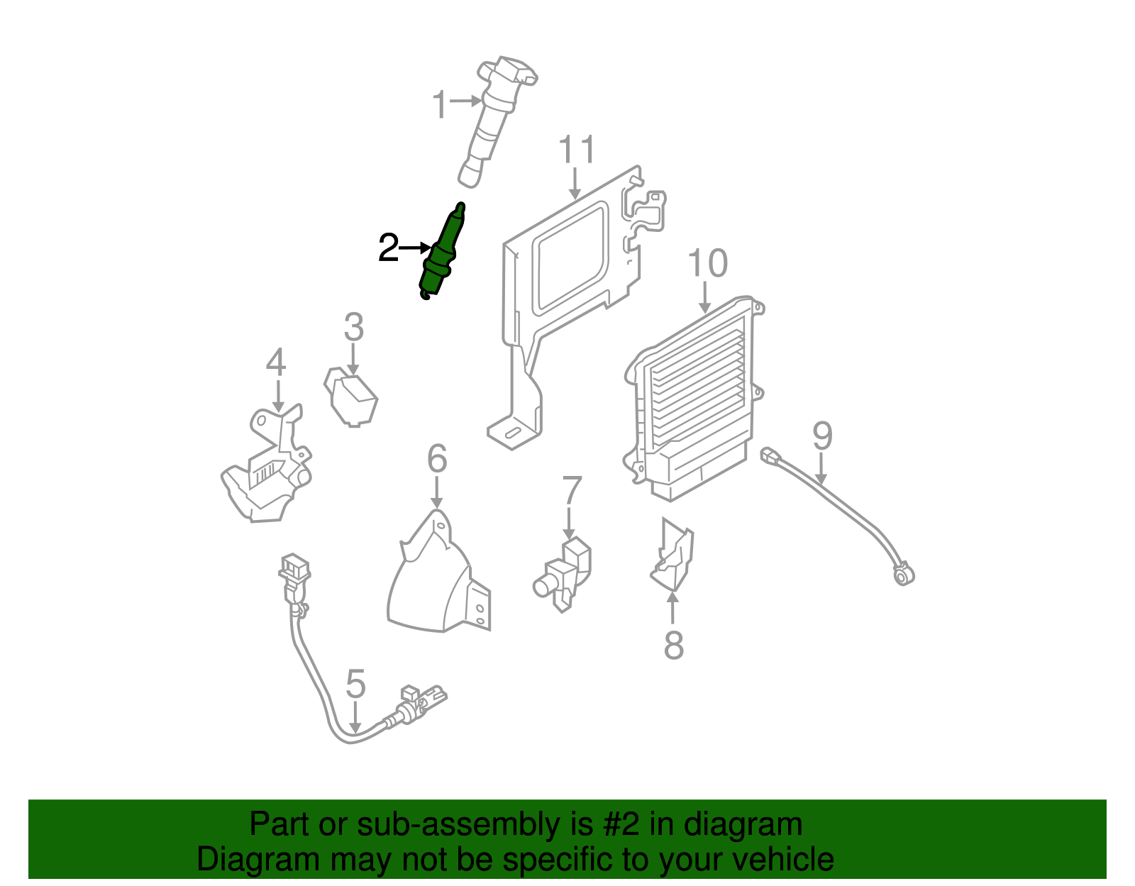 2011-2022 Kia Spark Plug 18849-09085 | OEM Parts Online
