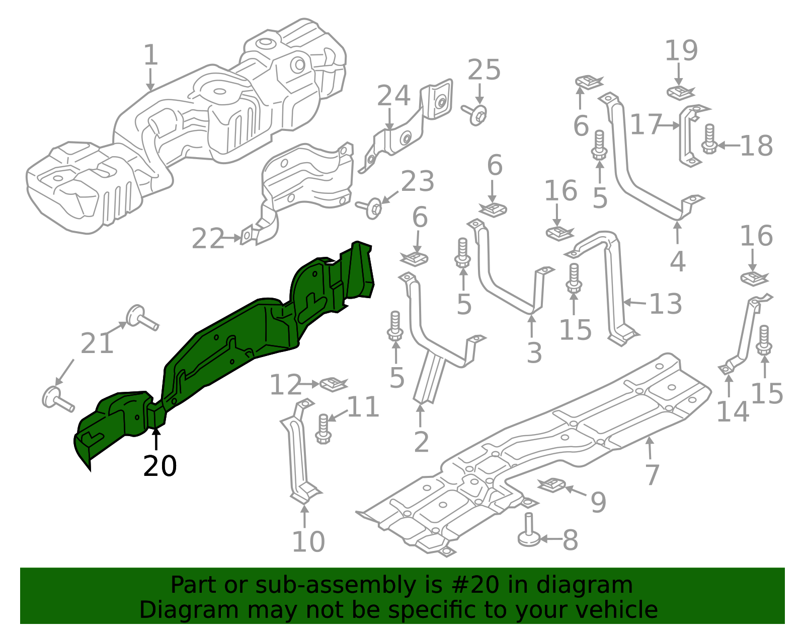 Front Shield LC3Z-9A032-E | Awesome Parts Ford