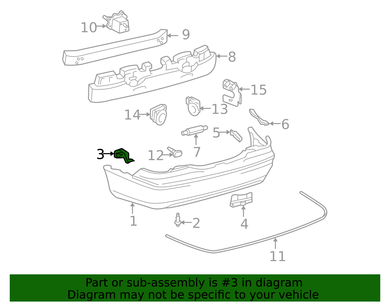 2001-2003 Lexus LS430 Mount Bracket 52185-50020 | OEM Parts Online