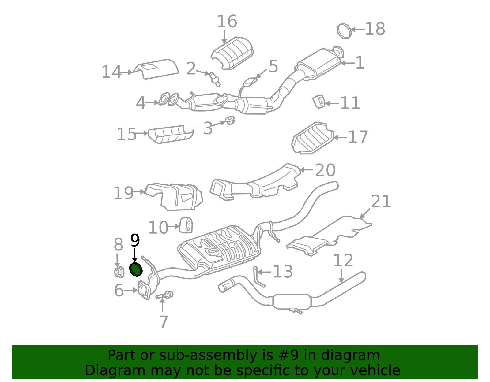 1991-2006 Ford Gasket E9TZ-5E241-A | OEM Parts Online