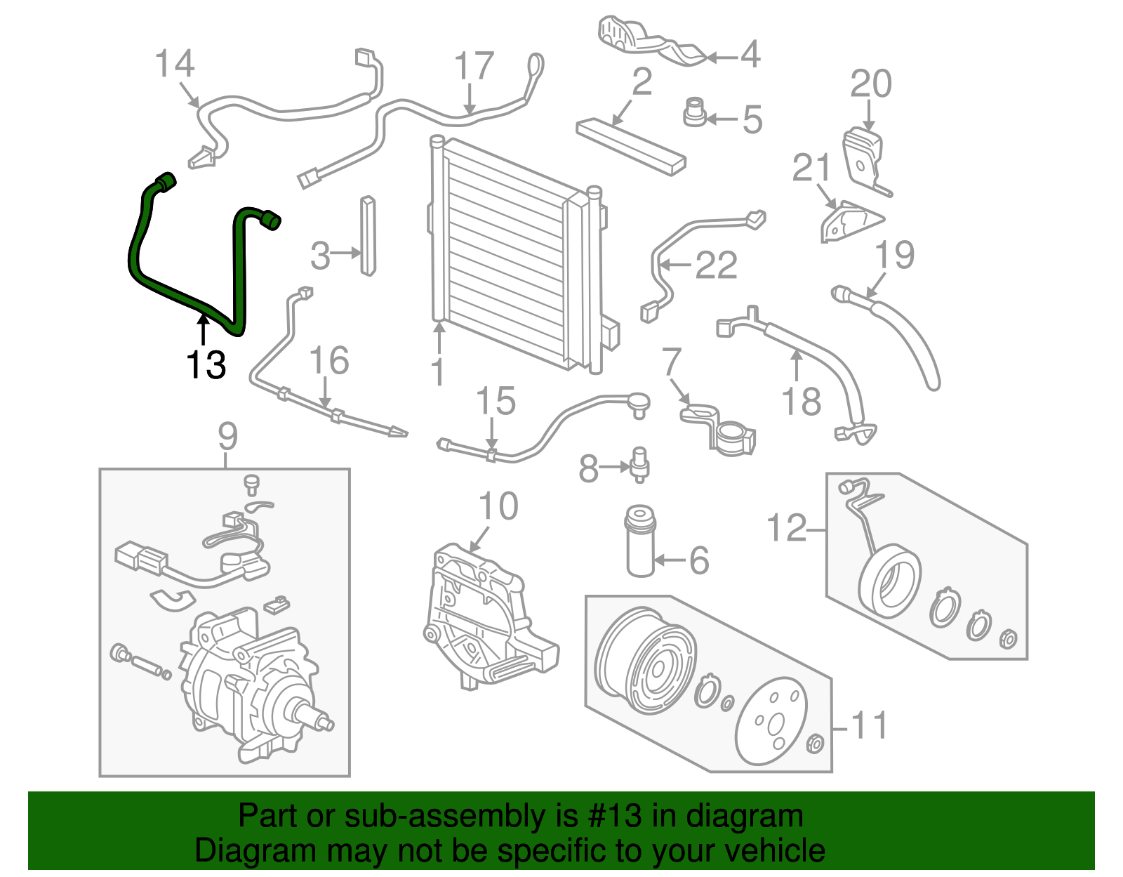 80321-S01-A01 - Pipe A Suction (Fayette) - 1996-2001 Honda | Honda Car ...