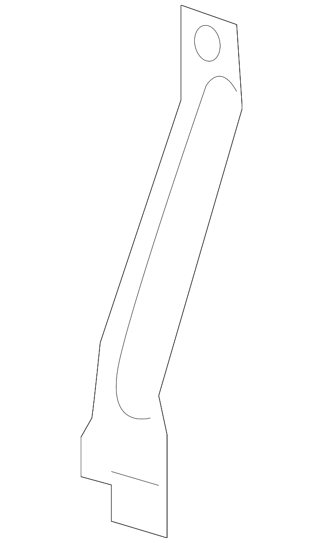 2016-2019 Chevrolet Cruze Front Bumper Fascia Support Brace 84037776 ...