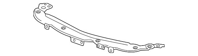 2016-2019 Chevrolet Cruze Front Bumper Fascia Center Support 23382430 ...