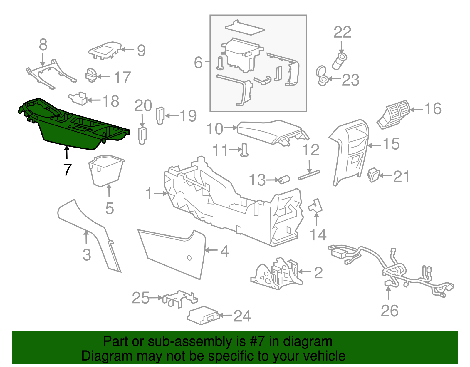2011 Buick Regal Upper Trim 22831976 | Capital Chevy Parts