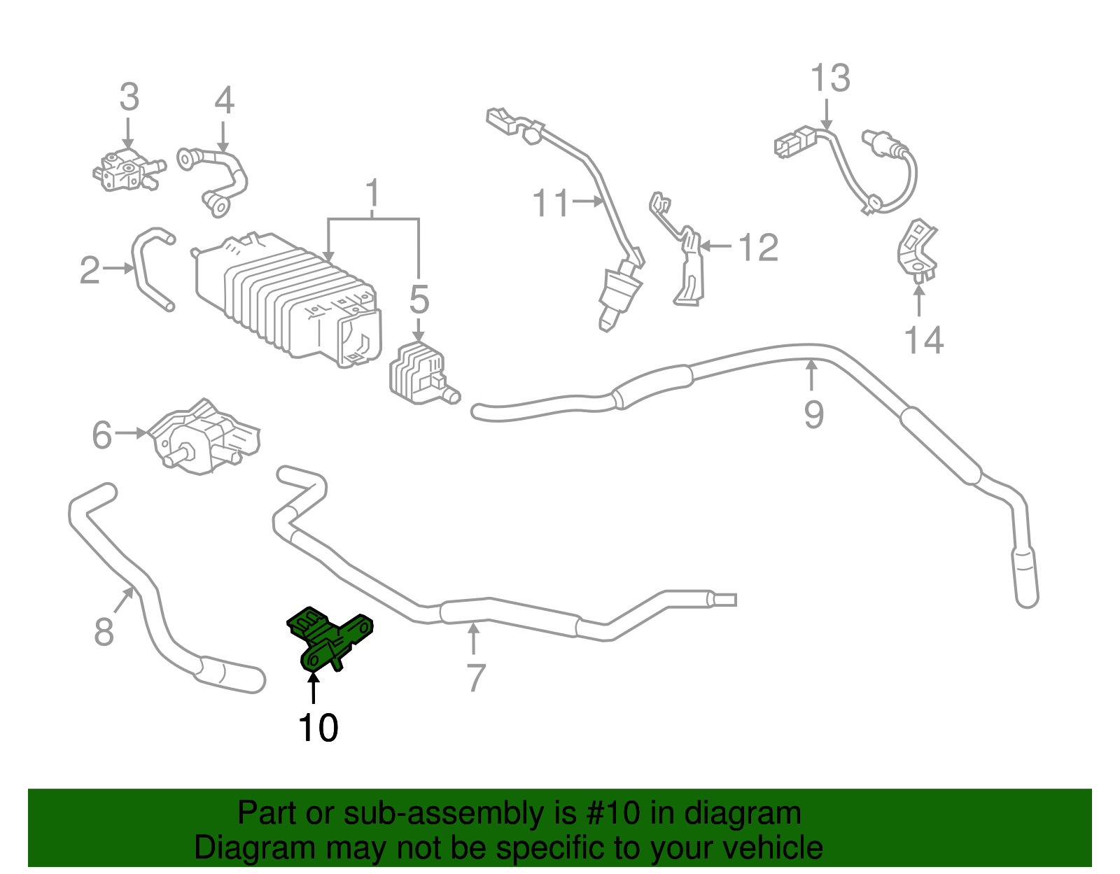 89421-06020 - Manifold Absolute Pressure Sensor 2018-2025 Toyota ...