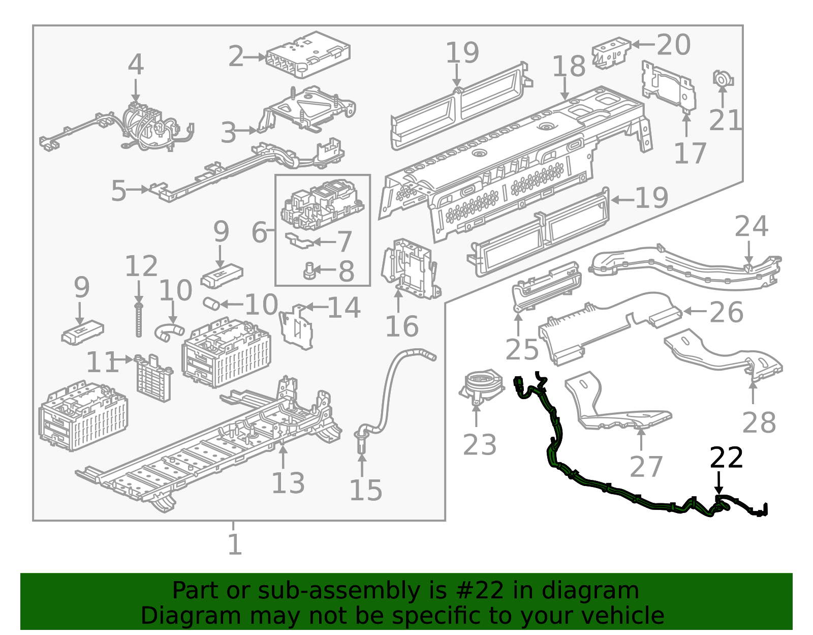 2018-2019 Buick LaCrosse Negative Battery Cable 26218510 | Capital ...