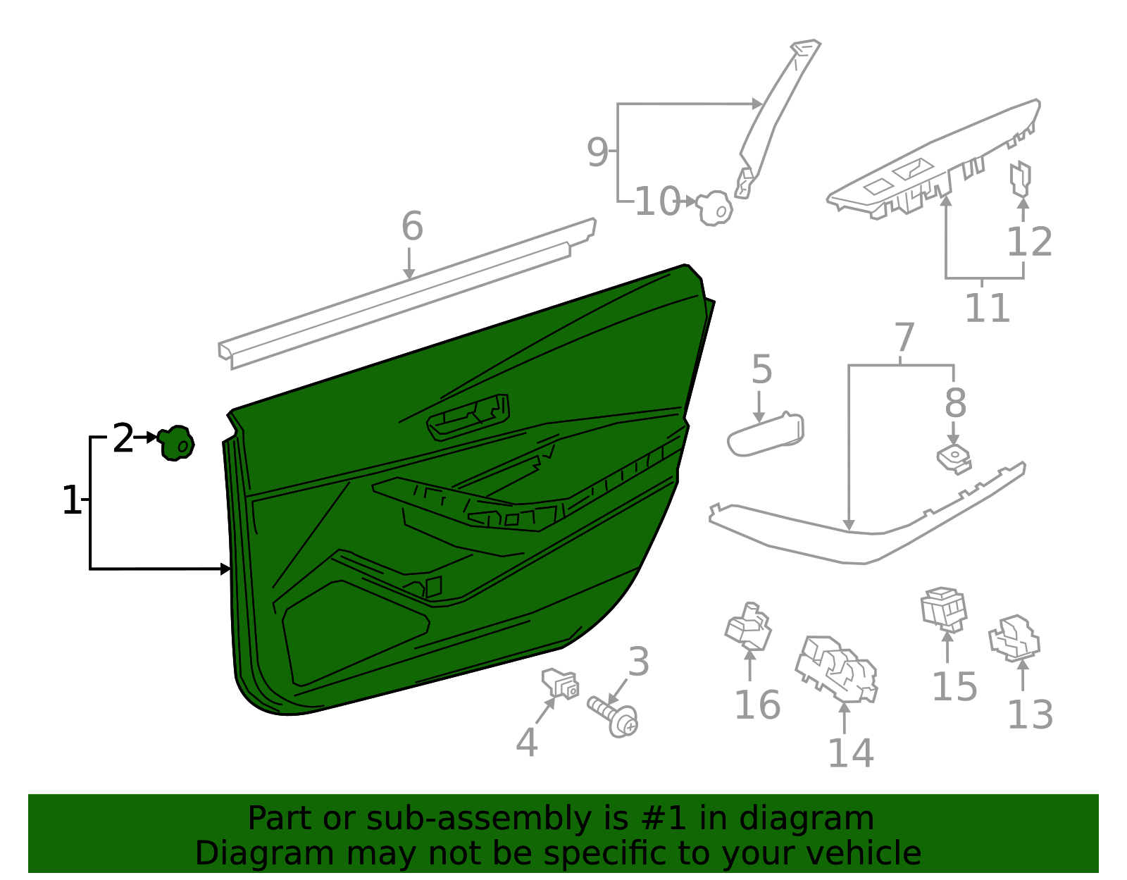 2021-2022 Toyota Corolla Panel Assembly Front Door 67610-02W12-C8 ...