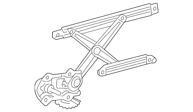 Genuine Toyota Window Regulator part# 69810-0D300 for 2014-2019 Toyota ...