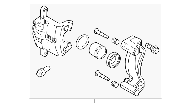 58190-2SA00 - Caliper 2011-2013 Kia Sportage | Kia.Parts Store