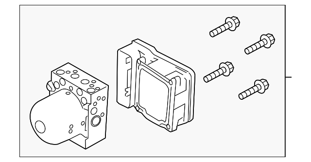 BV6Z-2C405-E - ABS Pump Assembly 2012-2014 Ford Focus | Ford Parts Center
