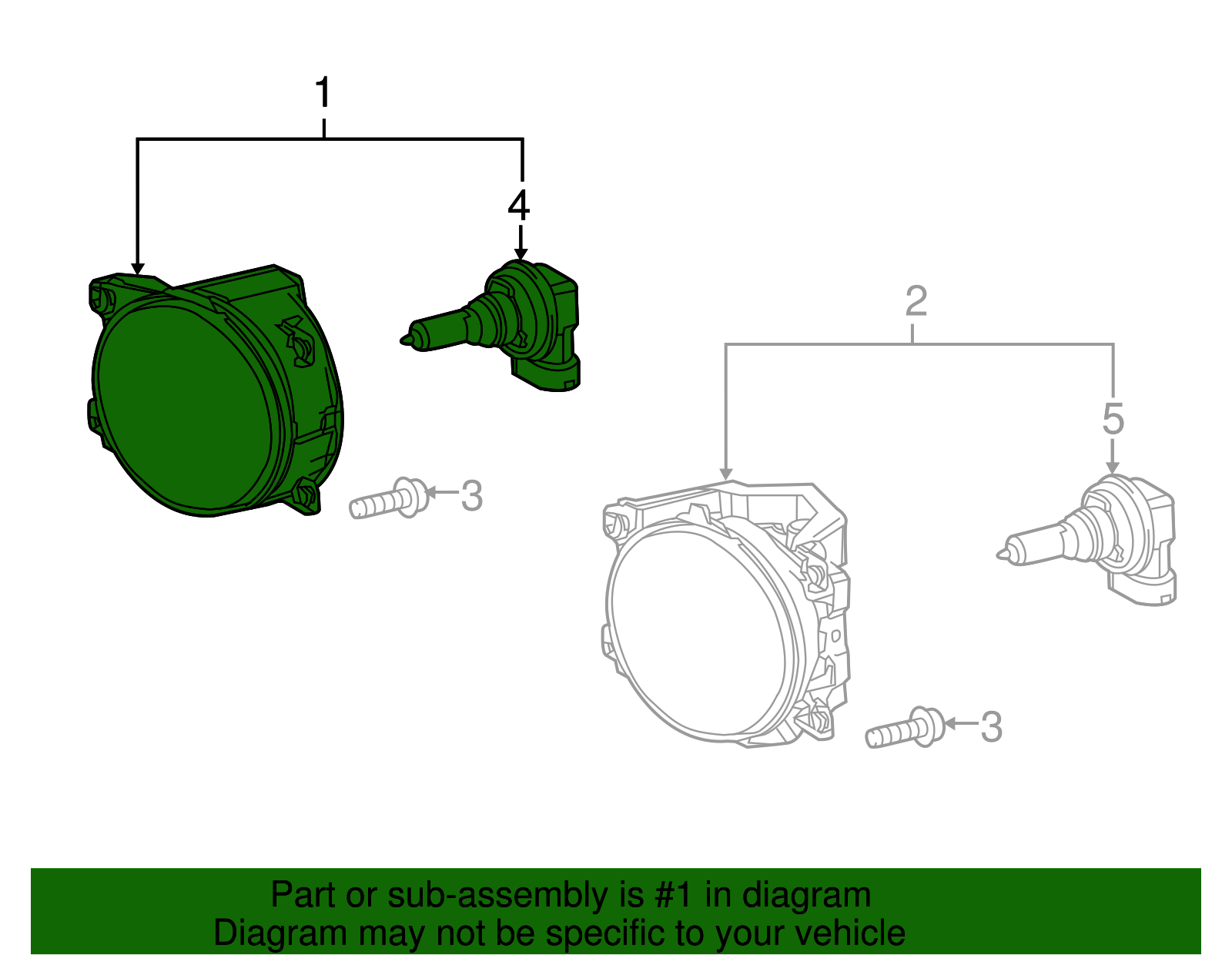 81220-0R020 - Fog Lamp Assembly - 2013-2015 Toyota RAV4 | Lithia Toyota ...