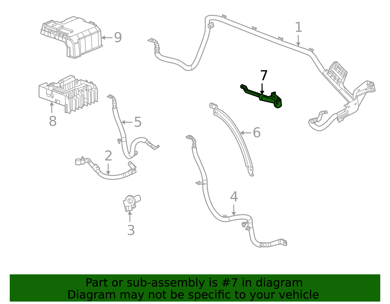 2020-2025 GM Ground Cable 84884281 | Shop Matick Buick GMC